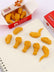 Fried Chicken Drumstick Erasers, Box of 8 | Scribble Snacks