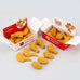 Fried Chicken Drumstick Erasers, Box of 8 | Scribble Snacks