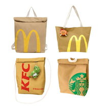 Fry Pack - Fast Food Canvas Bag | Scribble Snacks