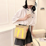 Fry Pack - Fast Food Canvas Bag | Scribble Snacks
