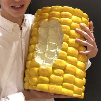 Ice Cream Cone & Snacks - Round Stool | Scribble Snacks