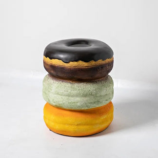 Ice Cream Cone & Snacks - Round Stool | Scribble Snacks